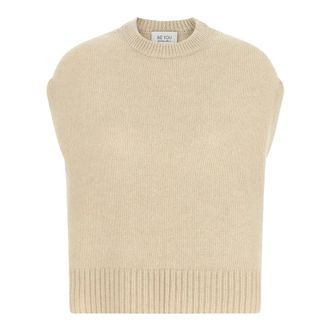 Be You Gilet 9040 - Femme - Pulls - Beige - Taille: 40 FR