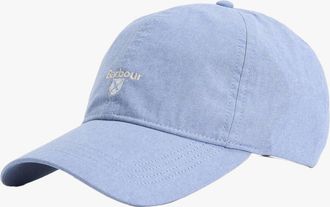 Barbour Casquette Nelson Chambray en coton