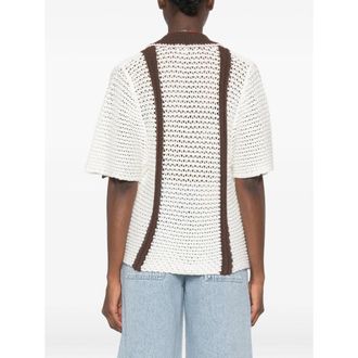 Stine Goya Baseb Sweater - White