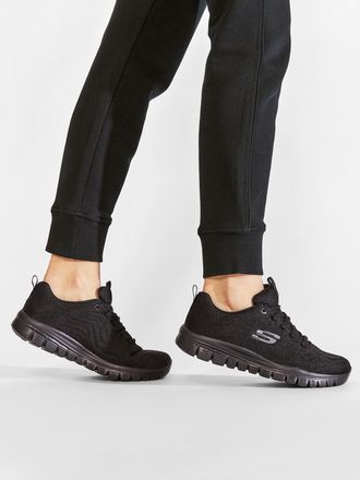 Skechers Sneakers Skechers Get Connected 12615/BBK Schwarz