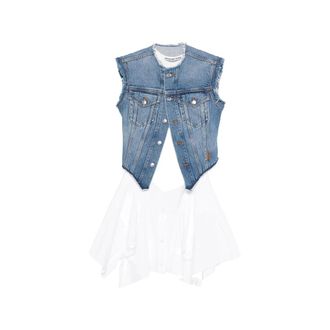 Alexander Wang Femme, Robes, Multicolore, Taille: 36 FR Robe Chemise Sans Manches