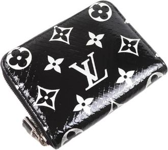 Louis Vuitton Porte-monnaie Zippy exotique en python Pre-owned - Femme - Pre-owned - Noir - Taille: ONE Size
