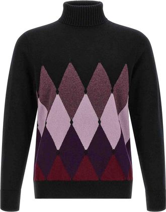 Ballantyne Pull Col Rond - Noir