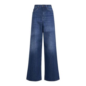 Chlo&eacute; Wide Jeans - - Jeans - Damen - Blau - W27