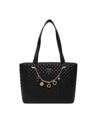 Guess Handtasche Everlee HWEG86 79250 Schwarz