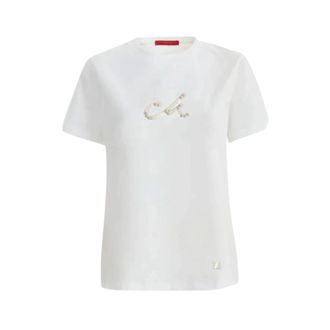 Carolina Herrera Damen, Oberteile, Wei&szlig;, SGr&ouml;&szlig;e
