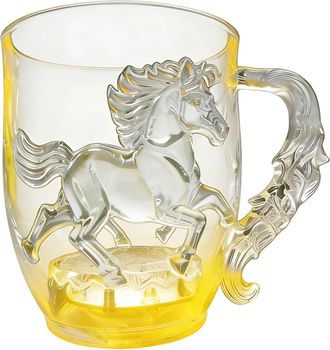 Generic Lustige Kaffeetassen - Wasser-Aktivierte Lustige Farbwechsel Farbwechsel,Beleuchtete Neuheit Teeemok,F&uuml;r Tee Saft Getr&auml;nk Home Office Schule Wohnung B