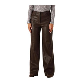 Notre-V Braune Damen Hose Nv-ella - - Trousers - Damen - Braun - 2XL