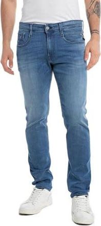 Replay Jeans Anbass Slim-Fit mit Power Stretch pour Hommes, Bleu foncé 007 (Blau), 30W / 30L