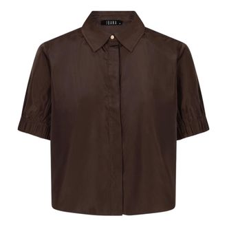 Ibana Femme, Blouses et Chemises, Brun, Taille: 36 FR Bonnie Blouse