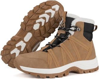 Mishansha Bottes de Neige Femme Chaussures Hiver Bottines Fourr&eacute;es Chaude Chaussures de Randonn&eacute;e Antid&eacute;rapantes 39 EU