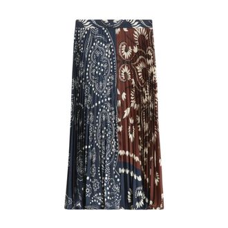 Max Mara Femme, Jupes, Multicolore, Taille: 48 FR Midi Skirt