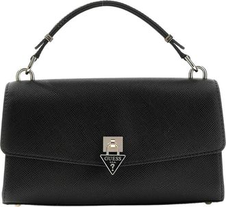 Guess Patsie Logo Umh&auml;ngetasche - - Bags - Damen - Schwarzk - ONE SIZE