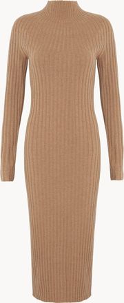 Kujten Robe longue cachemire col roulé - Robe Brava Dress