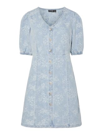 Pieces Pcfeline Ss Denim Dress