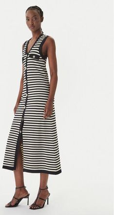 Lola Casademunt Strickkleid MS2616002 Schwarz Regular Fit