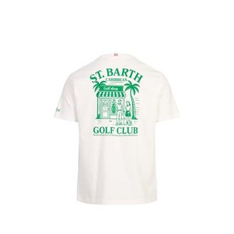 MC2 Saint Barth Tee-shirt droit imprim&eacute; en coton
