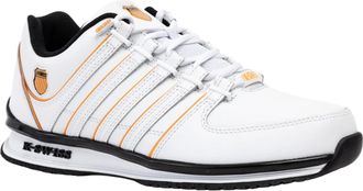 K-Swiss Herren Rinzler Sneaker, WT/ORNGPPY/BK, 49 EU