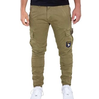 Alpha Industries Alpha Industries Herren Petrol Patch Pant Freizeithose, Olive, 28 W