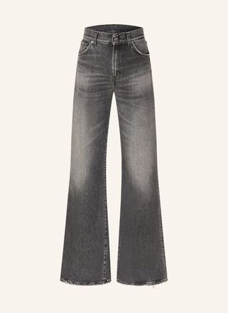 Dondup Wide Leg Jeans Amber schwarz