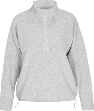 Usha Sweatshirt Frauen HellGrauMelange