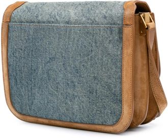 Saint Laurent Hobo Bags - Medium Denim Solferino Crossbody - Gr. unisize - in Blau - f&uuml;r Damen