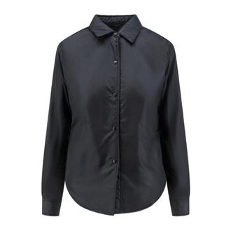 Aspesi Femme, Blouses et Chemises, Noir, Taille: 44 FR Veste Chemise Glue
