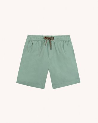 Faguo Short vert clair coton - MILLY