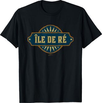 JCombs ìle de Ré, Frankreich, Retro T-Shirt