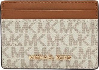 Michael Kors Femme, Accessoires, Beige, Taille: ONE Size Jet Set Cardholder