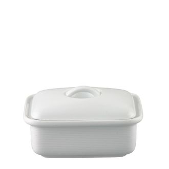 Thomas Trend Weiß - Butterdose mit Deckel,Porzelllan,weiß