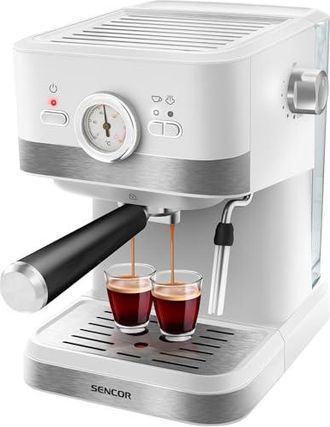 Sencor Kaffeemaschine Espresso und Cappuccino SES 1720WH