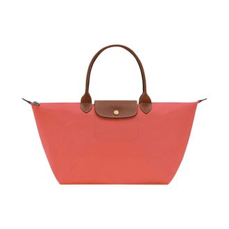 Longchamp Femme, Sacs, Rouge, Taille: ONE Size Le Pliage Original Sac Bandouli&egrave;re