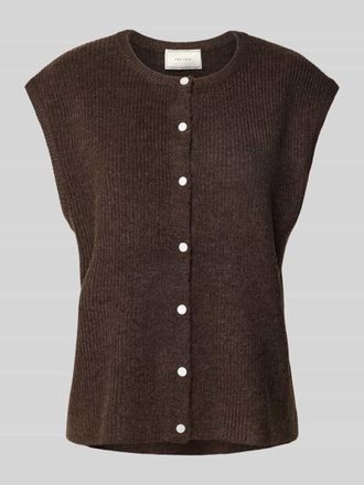 Neo Noir Strickweste mit Kapp&auml;rmeln Modell Everest