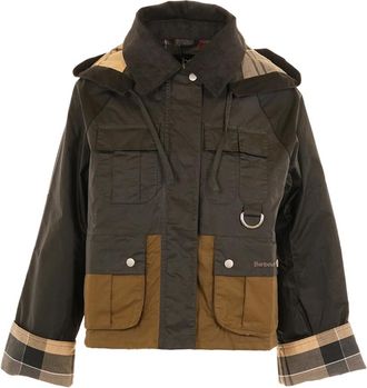Barbour Femme, Vestes, Noir, Taille: 44 FR Veste cir&eacute;e Liza