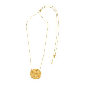 Dansk Copenhagen Elysian Verstellbare Unregelm&auml;&szlig;ige Kurvenkette - - Accessories - Damen - Gelb - ONE SIZE
