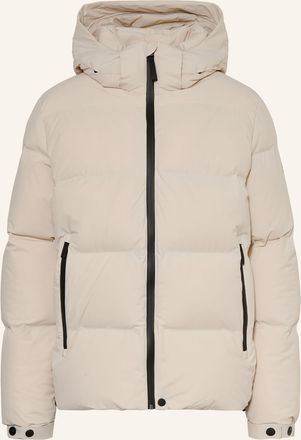AlphaTauri Alphatauri Daunenjacke Odoru Mit Abnehmbarer Kapuze beige