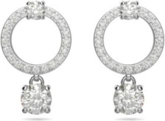 Swarovski Attract Stud Earrings - - Accessories - Damen - Grau - ONE SIZE