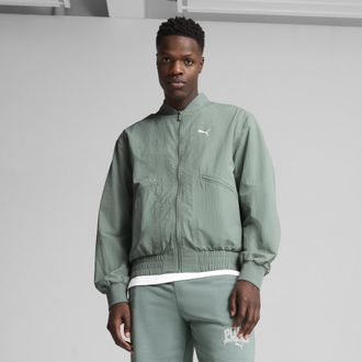 Puma Bomber PUMA Class Homme, V&ecirc;tements, Vert, XXL