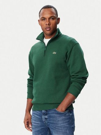 Lacoste Sweatshirt SH8866 Dunkelgr&uuml;n Regular Fit
