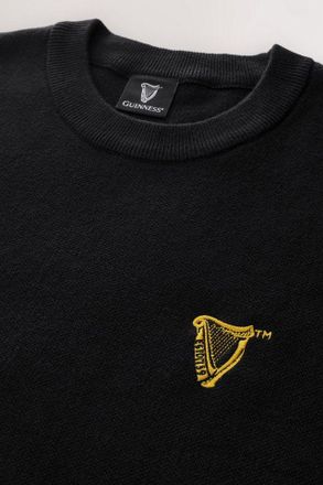 Next Rundhalspullover Regular Fit Rundhalspullover mit Grafik, Guinness (1-tlg)