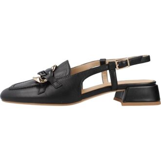 Regarde le ciel Femme, Chaussures, Noir, Taille: 37 EU Lola037193 Nappa Seta