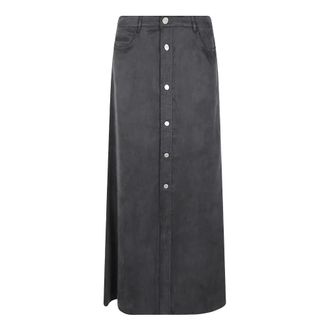 Pinko Pinko, Femme, Jupes, Noir, Taille: 42 FR Gioveretto Long Skirt
