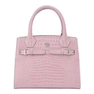 Philipp Plein Dynasty Small Shopper Bag Cocco - - Bags - Damen - Rosa - ONE SIZE