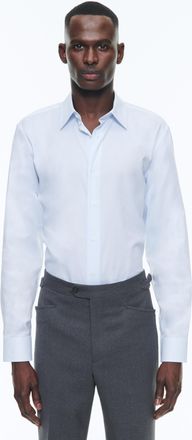Fursac Chemise &agrave; col droit en coton - Taille 44 - Homme
