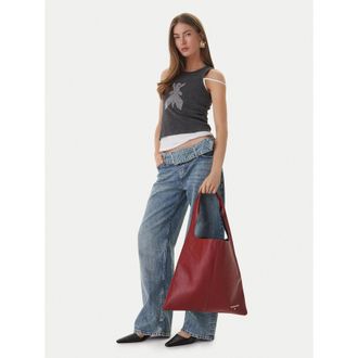 Patrizia Pepe Handtasche Patrizia Pepe 8B0321/L148-B861 Dunkelrot