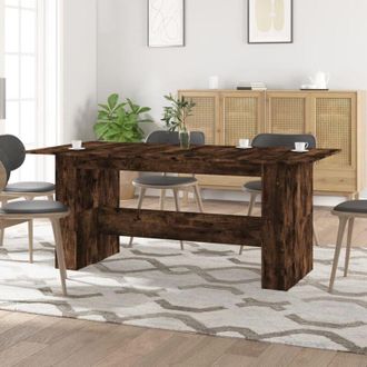 vidaXL Esstisch R&auml;uchereiche 180x90x76 cm Holzwerkstoff Vidaxl
