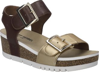 Josef Seibel Damen Sandale Quinn 02 in gold-kombi