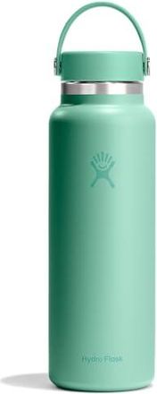 Hydro Flask Wide Flex Cap 1,182 ml (40 oz) Flasche - Edelstahl, auslaufsicher - Isoliert, 24 Std. kalt & 12 Std. hei&szlig; - Mermaid Green