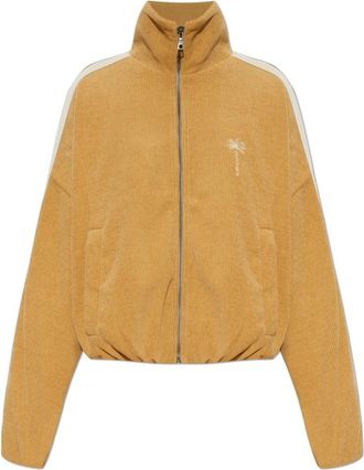 Palm Angels Jacke mit gesticktem Logo - - Jackets - Damen - Gelb - XS